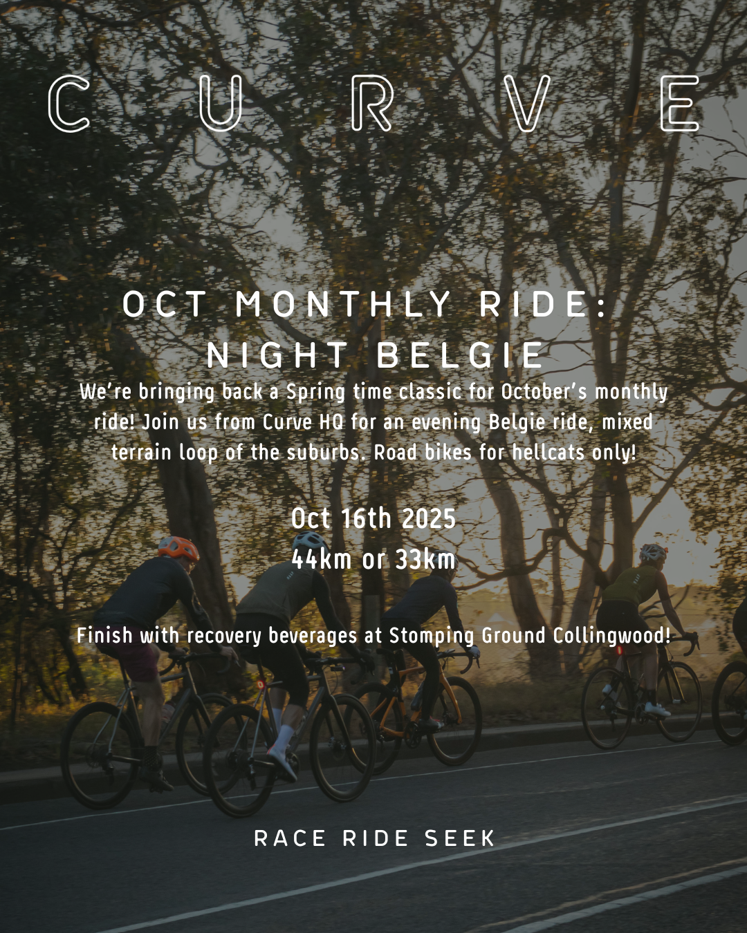 What's on at Curve? – Curve Cycling